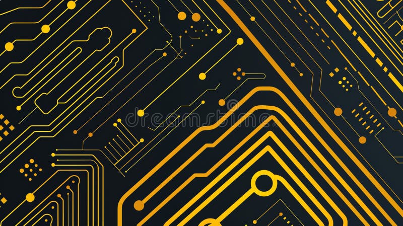 Circuit Board Texture with Abstract Lines, Perfect for Tech Themed ...
