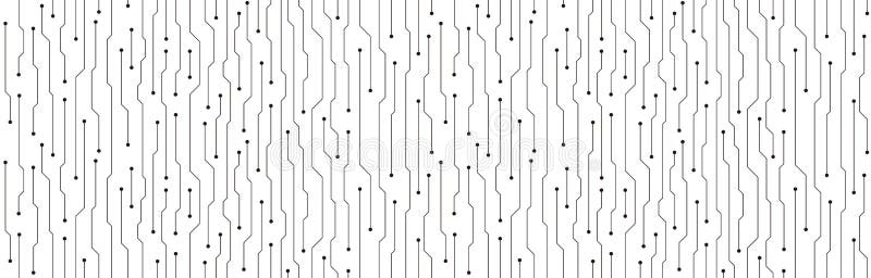 Circuit Board Texture Background, Seamless Pattern Stock Vector ...