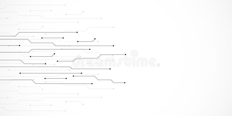 Circuit Board Texture with Communication Technology Concept. Creative ...