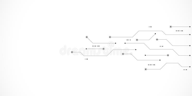 Circuit Board Texture with Communication Technology Concept. Creative ...