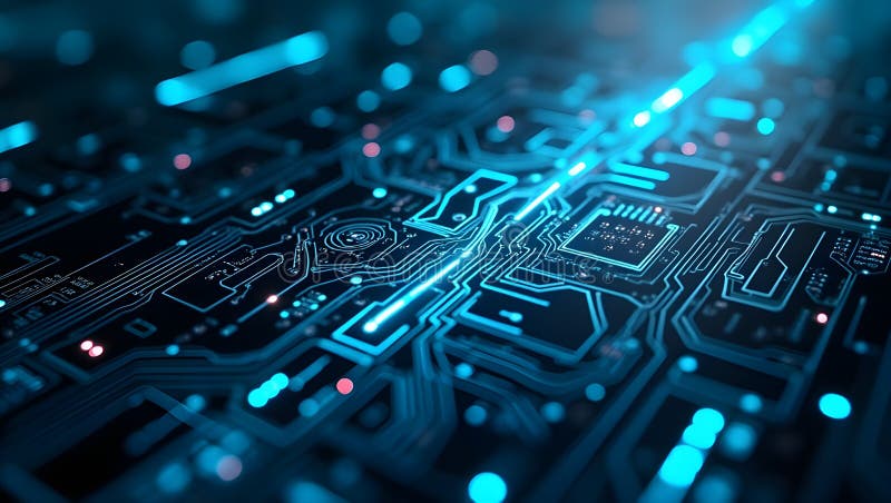 Glowing Blue Pathways Stock Illustrations – 7,753 Glowing Blue Pathways ...