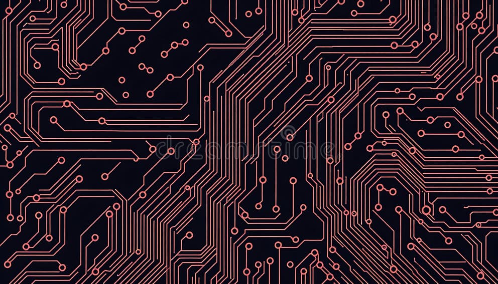 Circuit Board Texture Pattern. Electronic Tech Background, Stock Photo ...