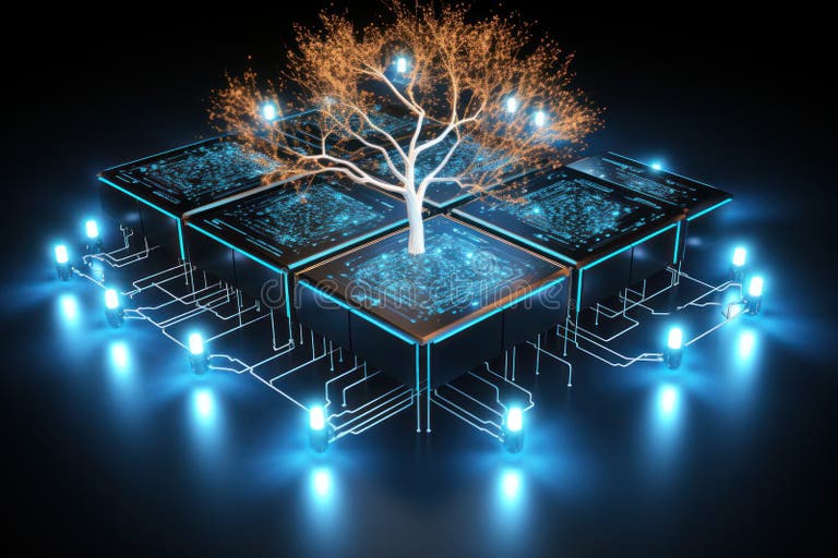 Neural Circuit Tree Stock Illustrations – 89 Neural Circuit Tree Stock ...