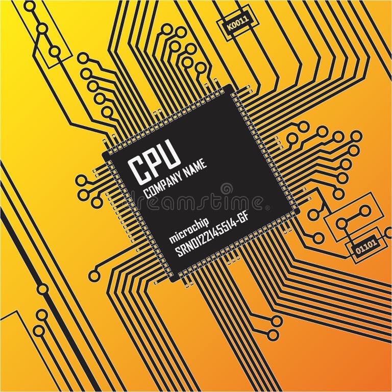 Printed Circuit Board Layout Stock Illustrations – 396 Printed Circuit ...