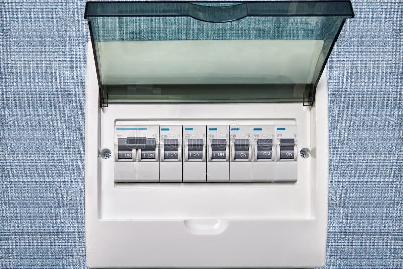 Circuit Breakers the Electrical Protection Devices Stock Image - Image ...