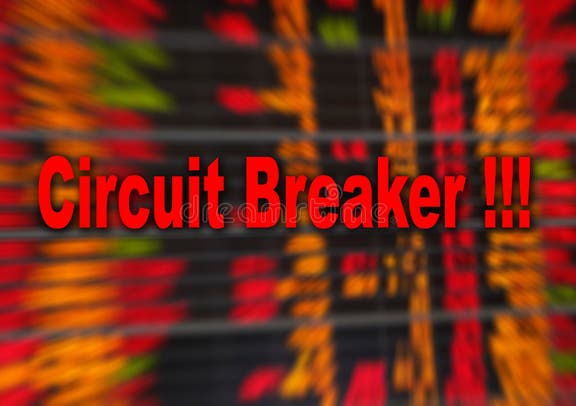 Circuit Breakers Function Concept Stock Illustration - Illustration of ...