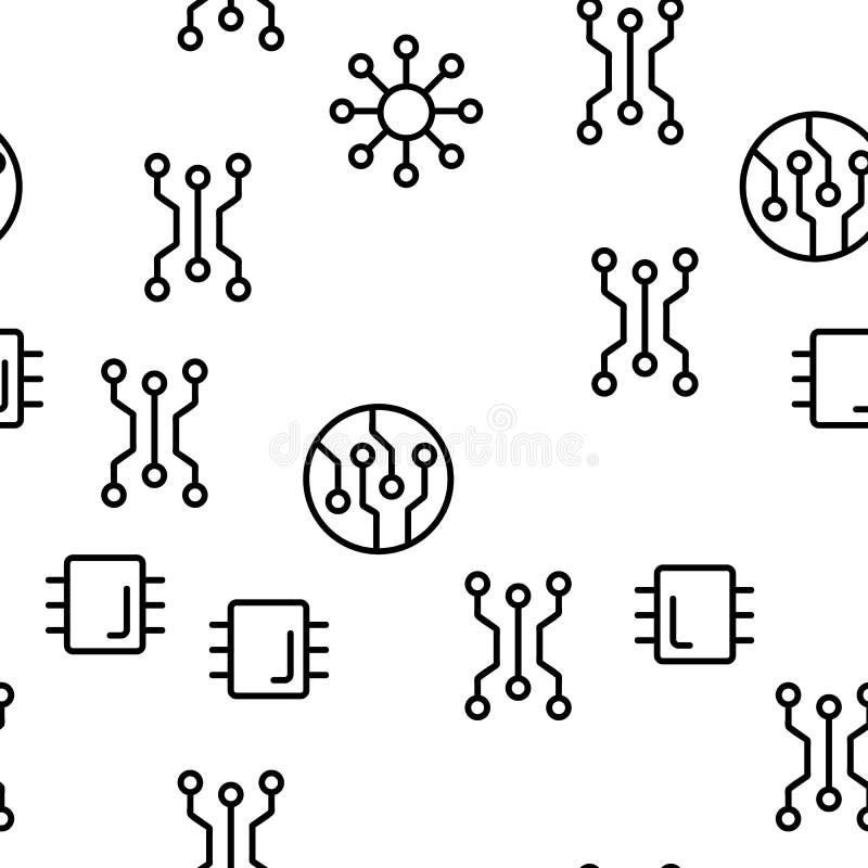 Circuit Pictograms Stock Illustrations – 221 Circuit Pictograms Stock ...
