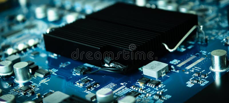 Circuit Computer Motherboard, Circuit Chip Board Stock Image - Image of ...