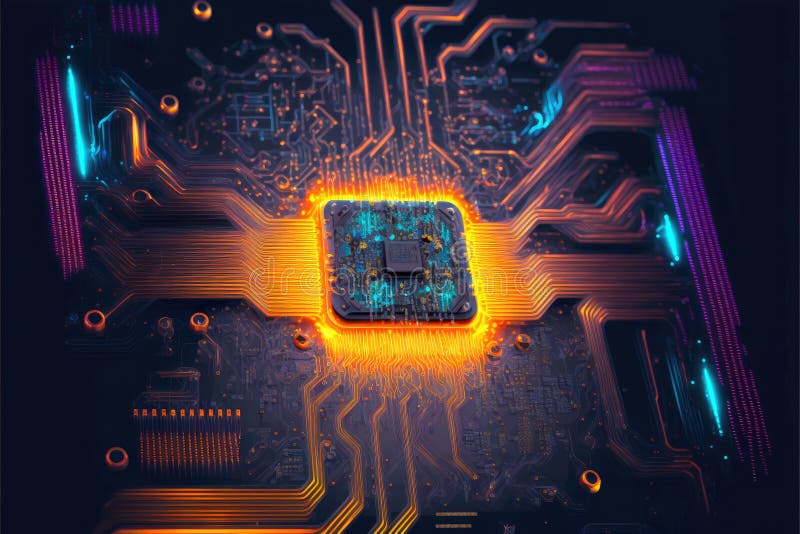 Circuit Cyberspace Design. Digital Illustration Stock Illustration ... Circuit Cyberspace Design. Digital Illustration Stock Illustration ...