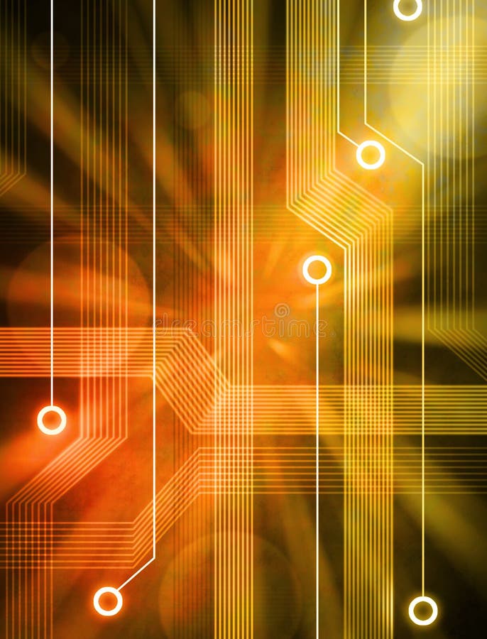 Circuit De Fond D'informatique Illustration Stock - Illustration du ...