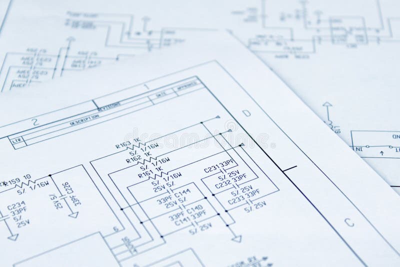354 Electrical Circuit Computer Drawing Stock Photos - Free & Royalty ...