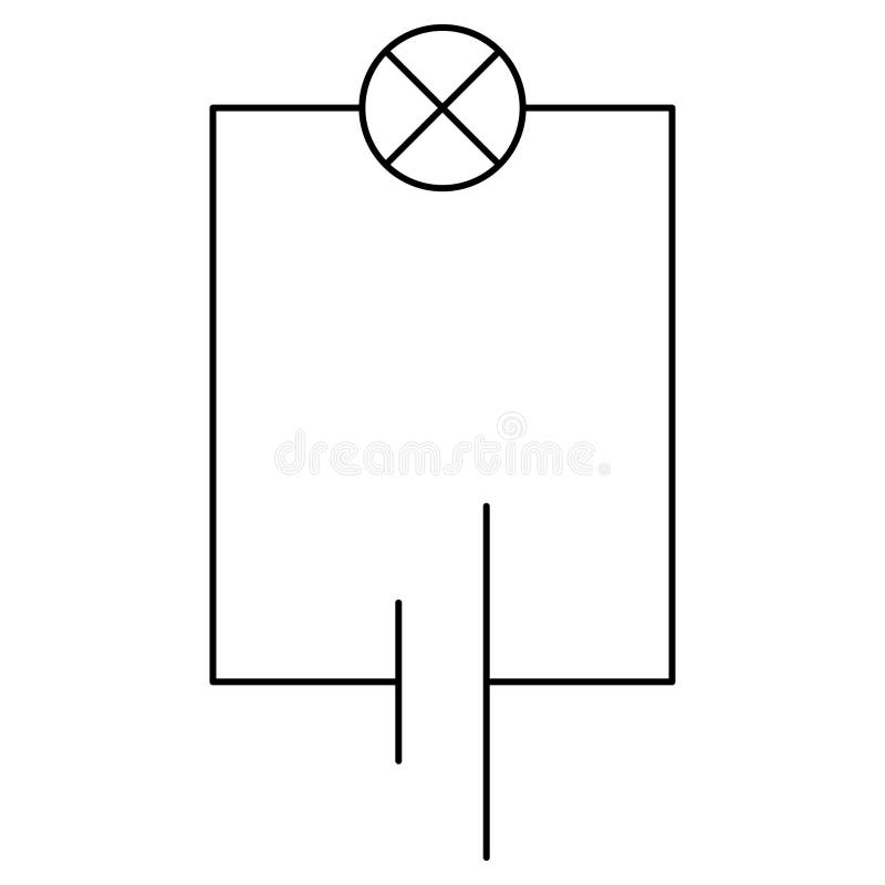 Circuit Diagram, Plan Consisting of Circuit Symbols for the Graphic ...