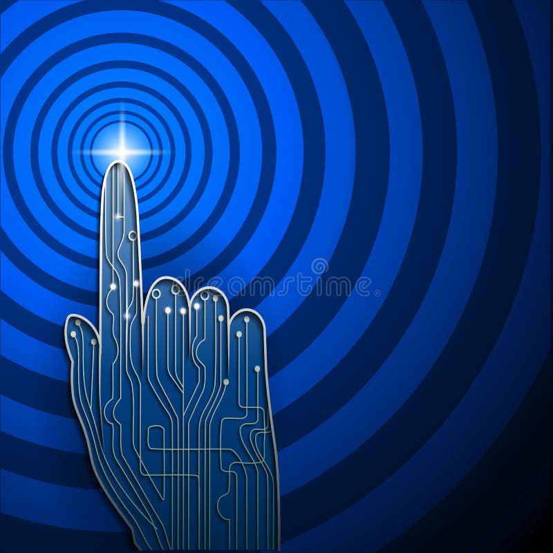 Abstract Electric Circuit Hand Stock Illustrations – 155 Abstract ...