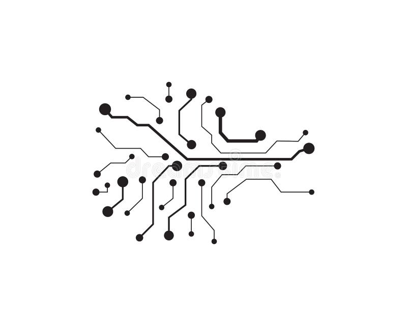Circuit Illustration Design Vector Symbol Logo Technology Stock ... Circuit Illustration Design Vector Symbol Logo Technology Stock ...