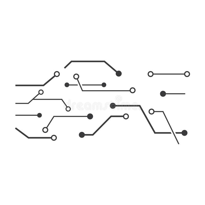 Circuit line icon stock vector. Illustration of simple - 331998403