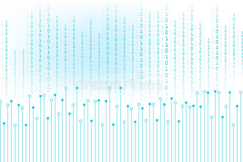 Circuit Lines Technology Abstract Background Digital Circuit Lines And Binary Code Privacy