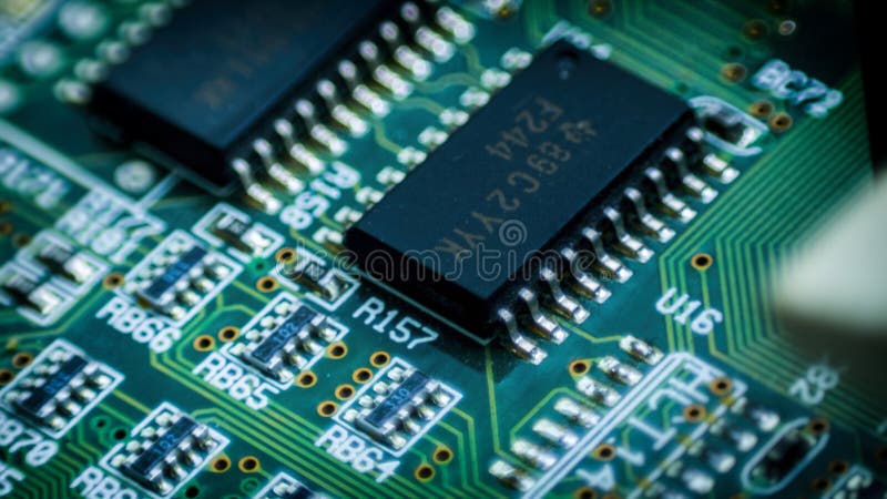 Electronic circuit plate stock photo. Image of electronic - 18777682