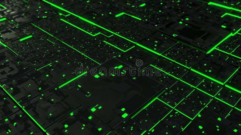 Techno Circuit Abstract Motion Background Loop Animated Stock Footage ...
