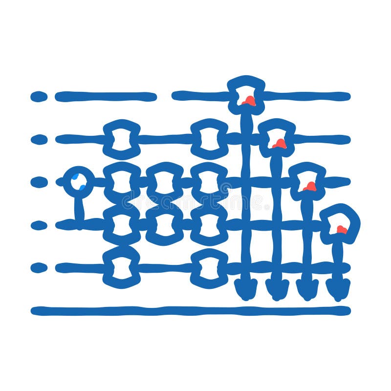 Circuit Quantum Technology Icon Doodle Illustration Stock Illustration ...