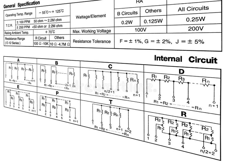 General Circuit Specification Concept Stock Illustrations – 1 General ...