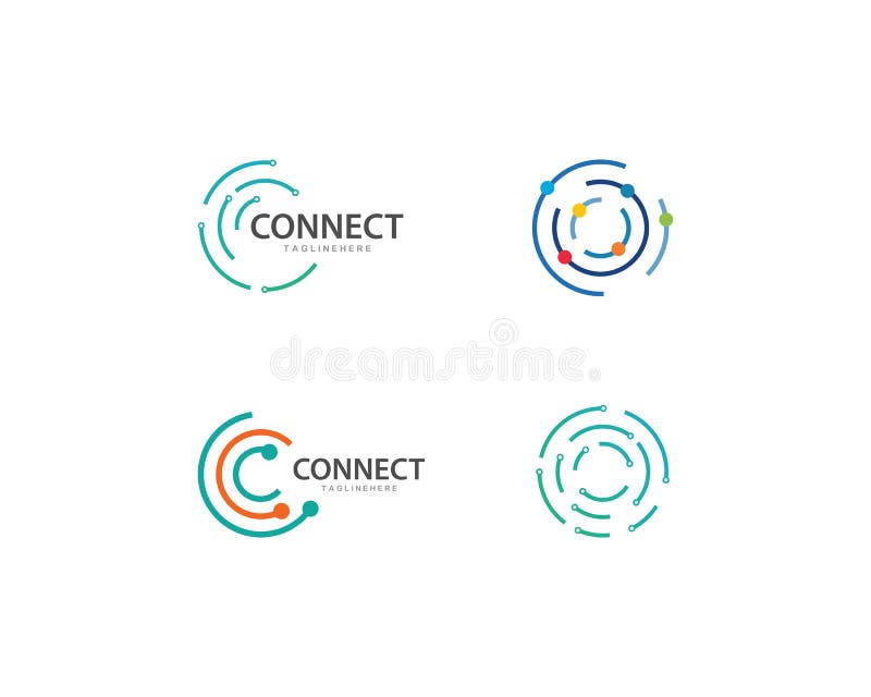 Circuit Technology Logo Vector Stock Vector - Illustration of ...