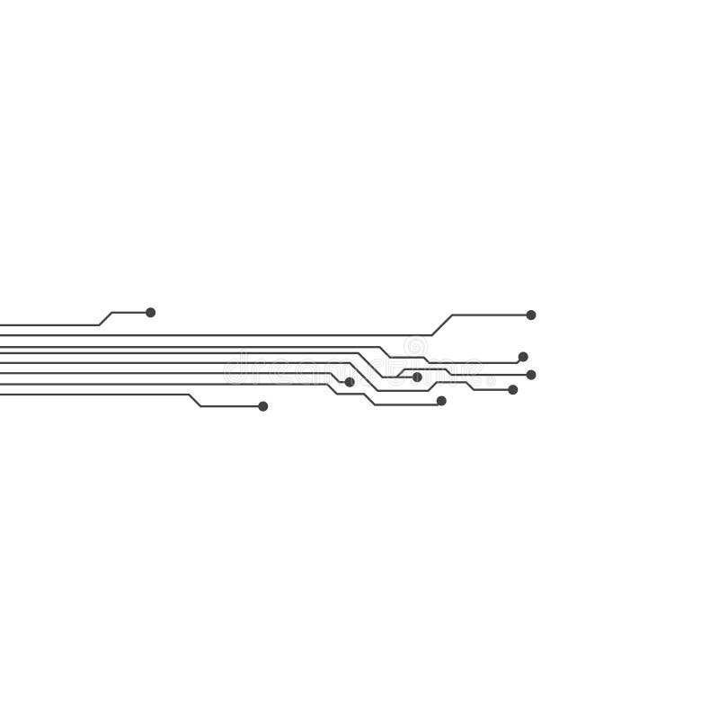 Circuit Vector Illustration Design Template. Stock Vector ...