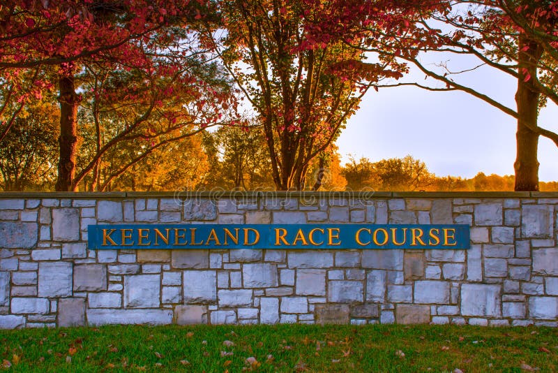 Circuito De Carreras De Keeneland Imagen editorial - Imagen de primero ...