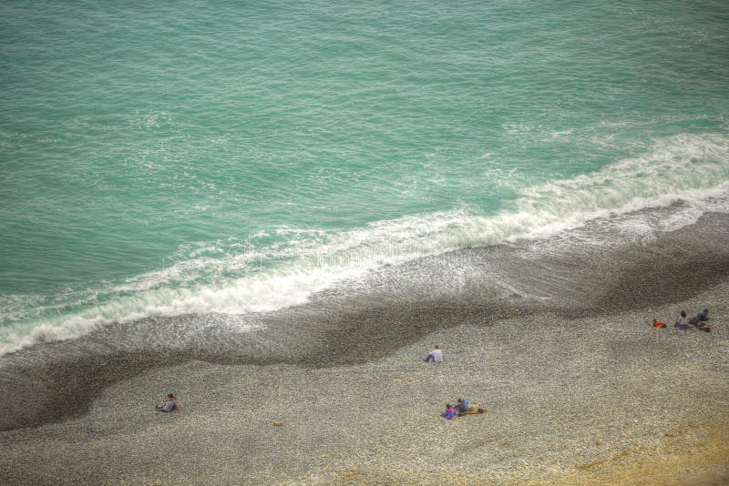 Circuito De Playas Beach Circuit Stock Photo - Image of ocean, traffic ...