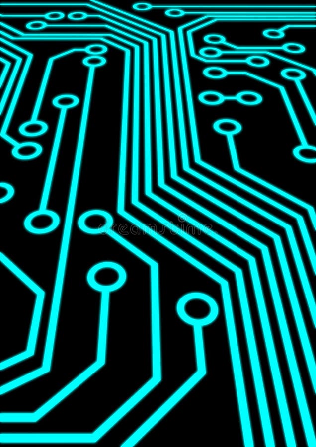 Circuitry stock illustration. Illustration of electronics - 8751447