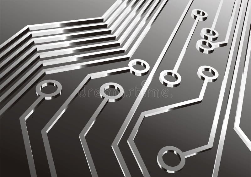 Circuitry stock illustration. Illustration of electronics - 8751447