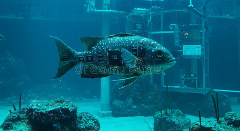 Circuitry Fish in Underwater Habitat: a Technological Marvel in Aquatic ...