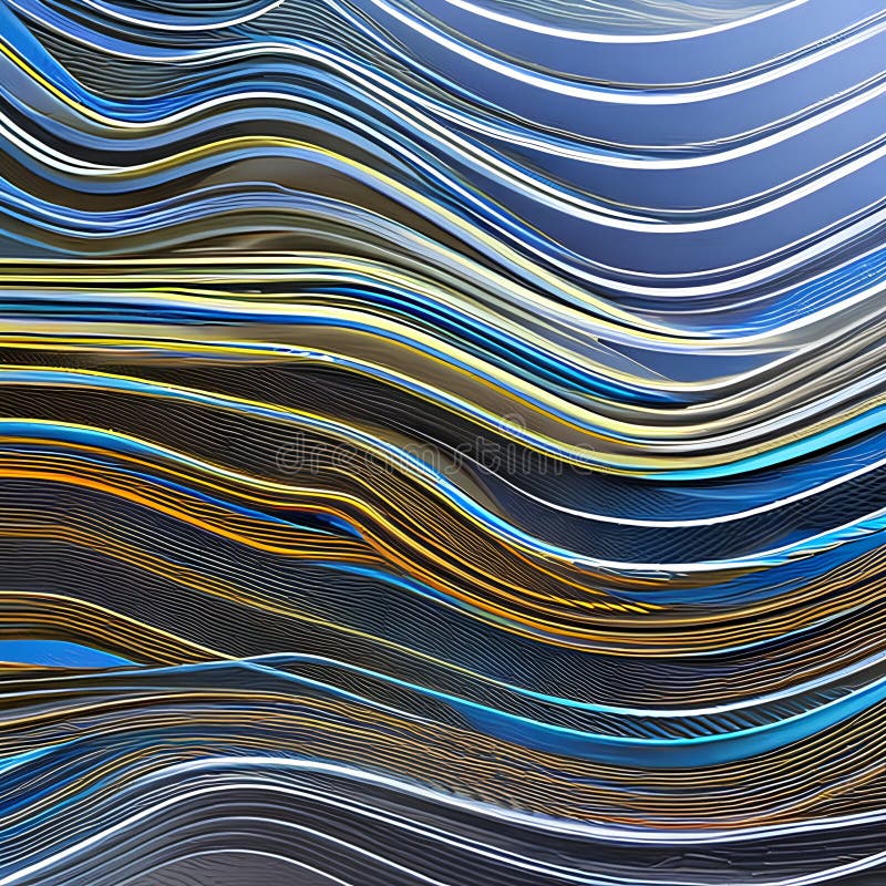 280 Circuitry Waves: a Futuristic and High-tech Background Featuring ...