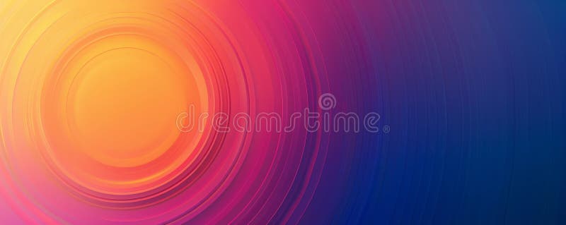 A Circular Abstract Background with a Gradient Effect, Transitioning ...
