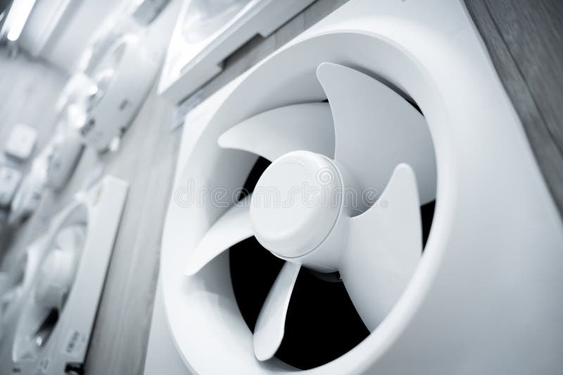 Circular Air Ventilation Duct at the Showroom of a Large Store Stock ...