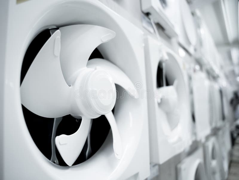 Circular Air Ventilation Duct at the Showroom of a Large Store Stock ...