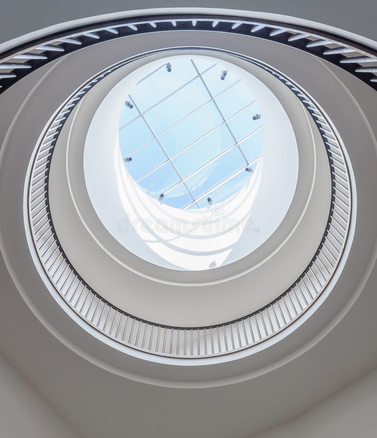 Circular Architectural Design Stock Photo - Image of path, stairs: 10328226