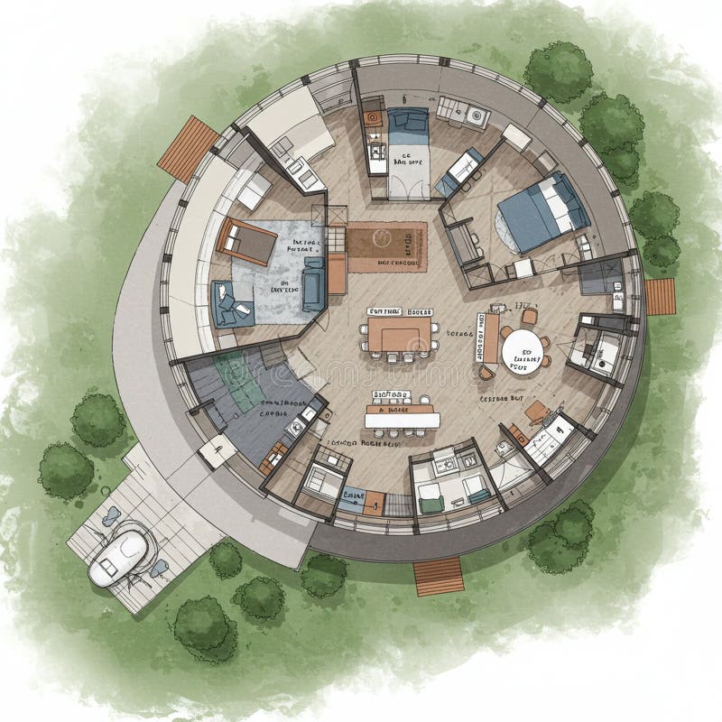 Vehicular Driveway Stock Illustrations – 14 Vehicular Driveway Stock ...