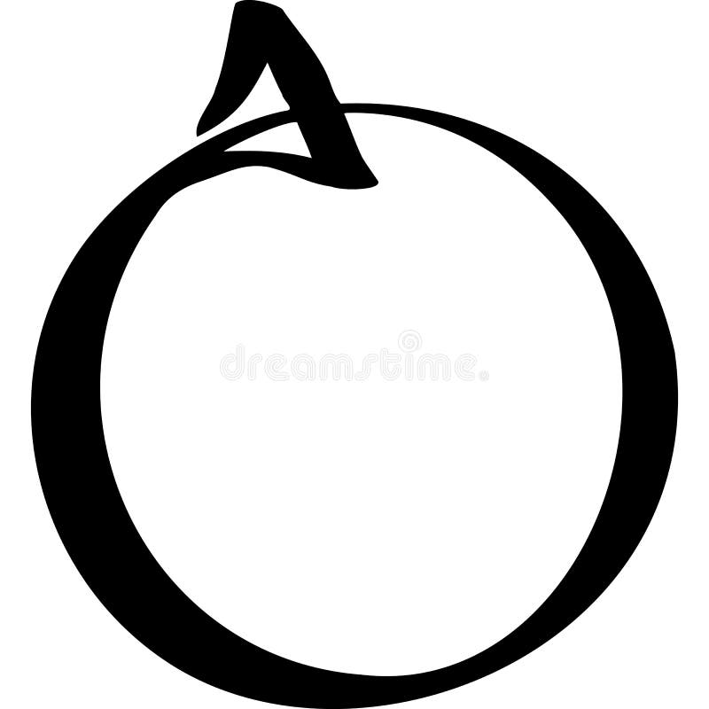 Circular Arrow Sketch Vector Illustration Stock Vector - Illustration ...