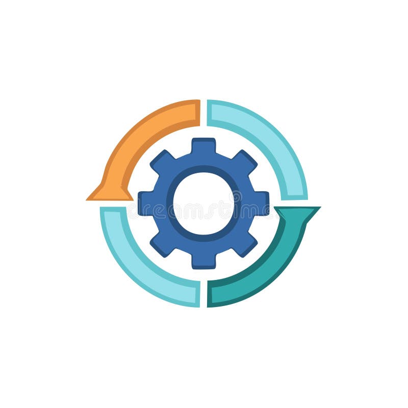 Gear Process Icon Stock Illustrations – 32,752 Gear Process Icon Stock ...