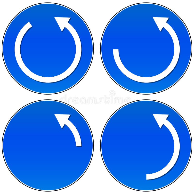 Circular Arrows stock vector. Illustration of movement - 40376391