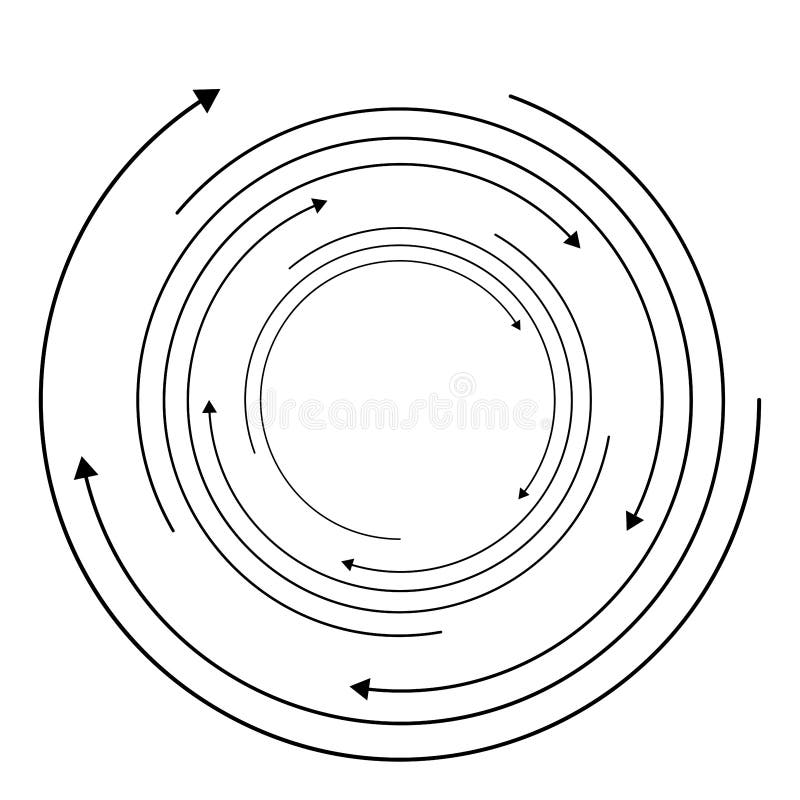 Circular Arrows for Steps, Stages, Phases Concepts. Cyclic, Cycle ...