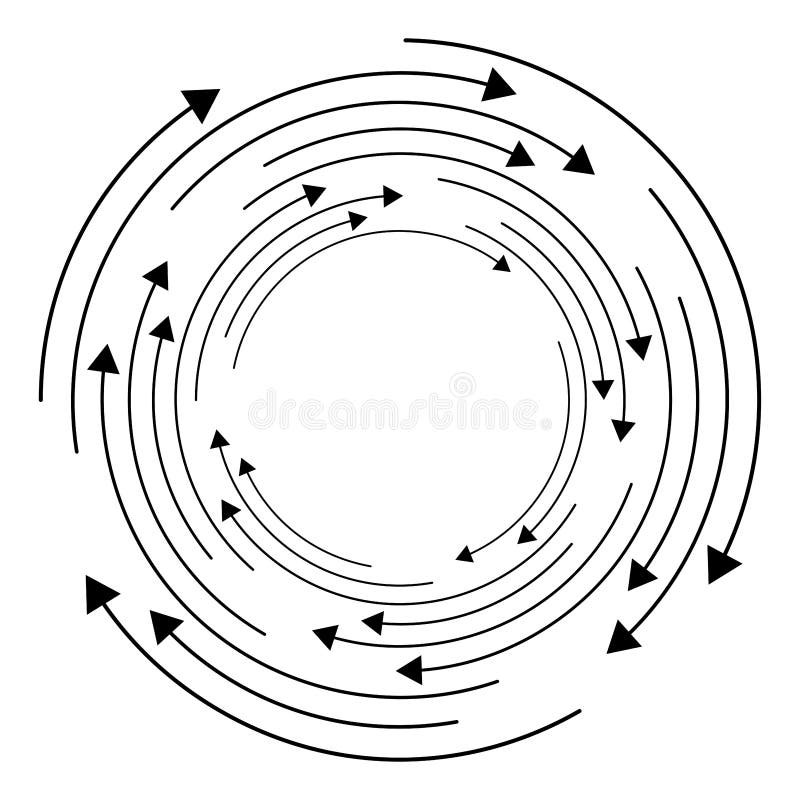 Circular Arrows for Steps, Stages, Phases Concepts. Cyclic, Cycle ...
