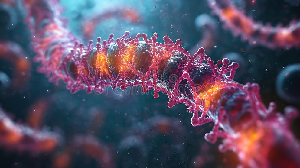 Circular Bacterial Dna E Coli Featuring Plasmids and Chromosomal ...