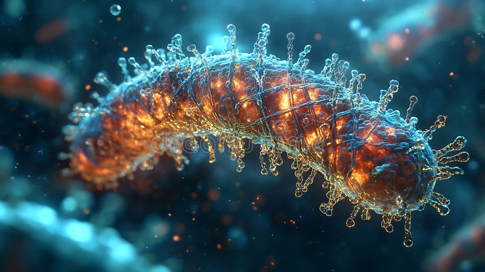 Circular Bacterial Dna Featuring Plasmids and Chromosomes Stock ...