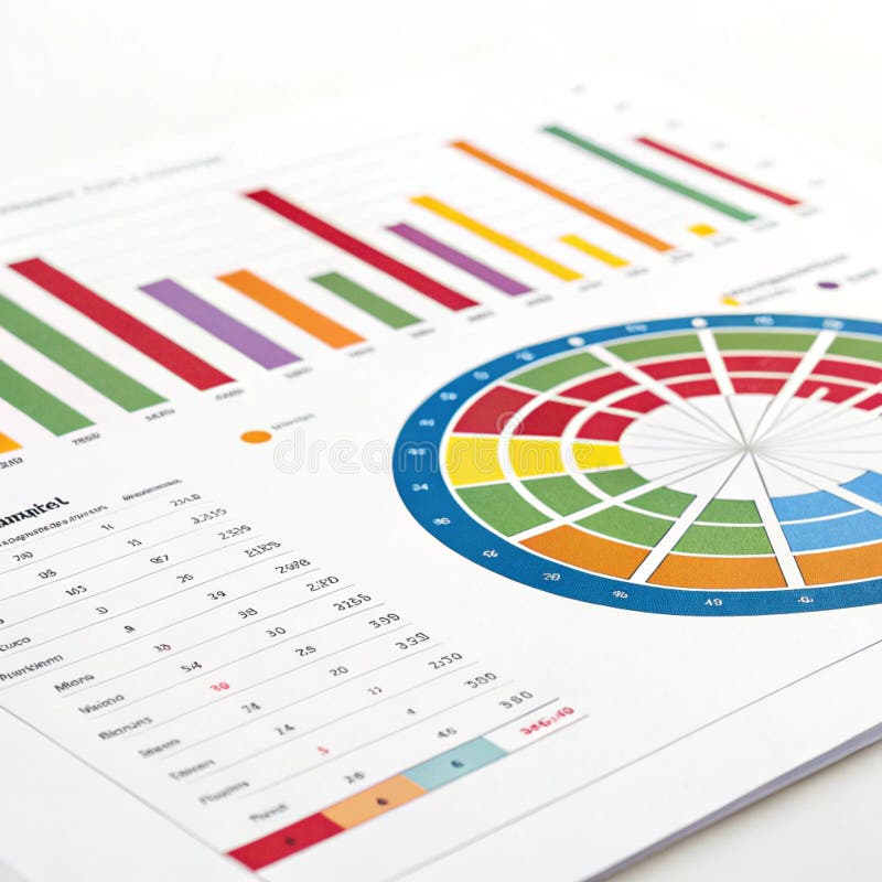 Circular Bar Graph Stock Illustrations – 10,065 Circular Bar Graph ...