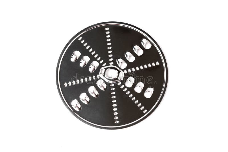 A Circular Blade for Kitchen Machine Food Processor Isolated on White ...