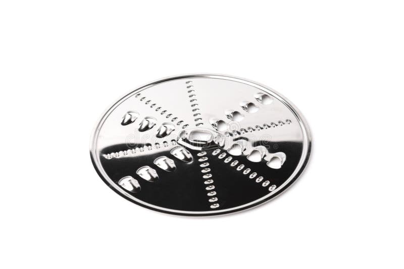 A Circular Blade for Kitchen Machine Food Processor Isolated on White ...