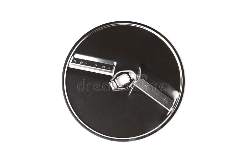 A Circular Blade for Kitchen Machine Food Processor Isolated on White ...