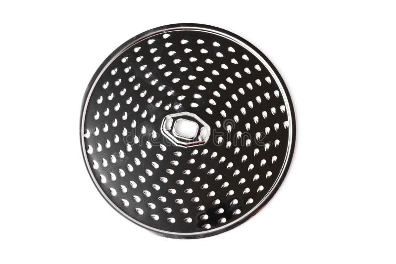 A Circular Blade for Kitchen Machine Food Processor Isolated on White ...