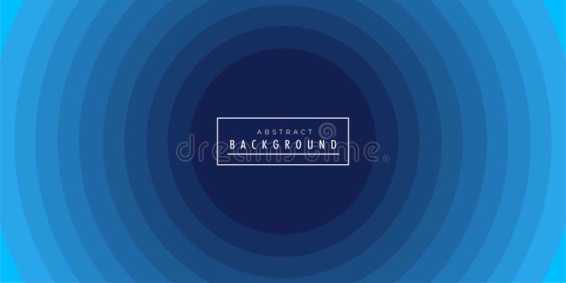 Circular Blue Abstract Background Design Stock Vector - Illustration of ...